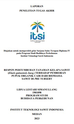 Repository | Institut Teknologi Sawit Indonesia :: OPAC